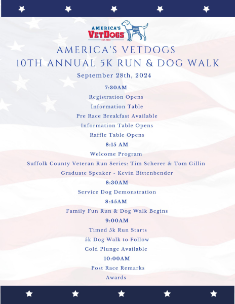 America's VetDogs 5k Run & Dog Walk