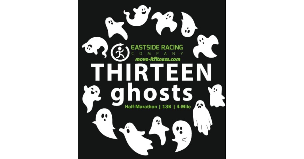 13 GHOSTS HALF MARATHON, 13K & 4 MILE TRAIL RUN