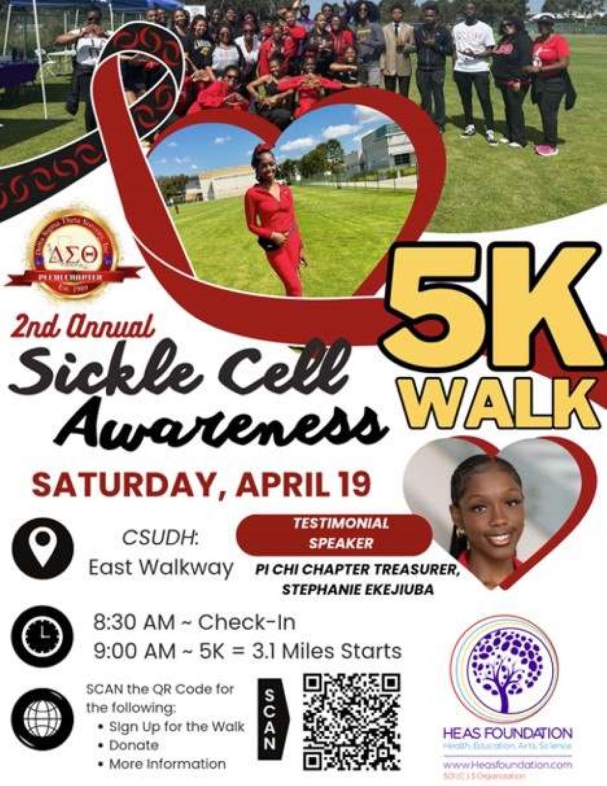 Pi Chi Chapter of Delta Sigma Theta Sorority, Inc. 3rd Annual Sickle ...