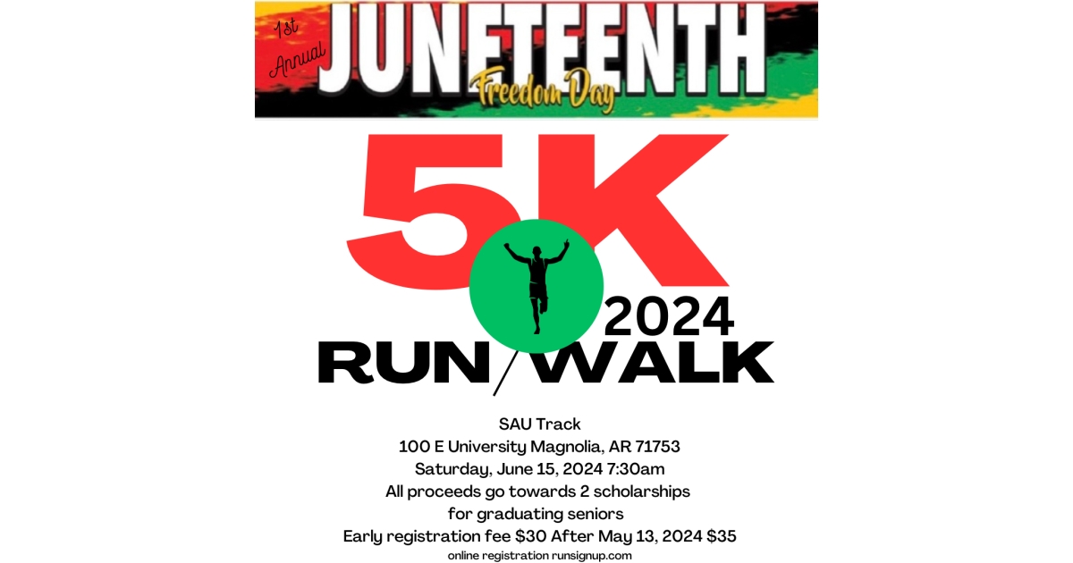 2nd Annual Juneteenth Freedom 5K Run/Walk