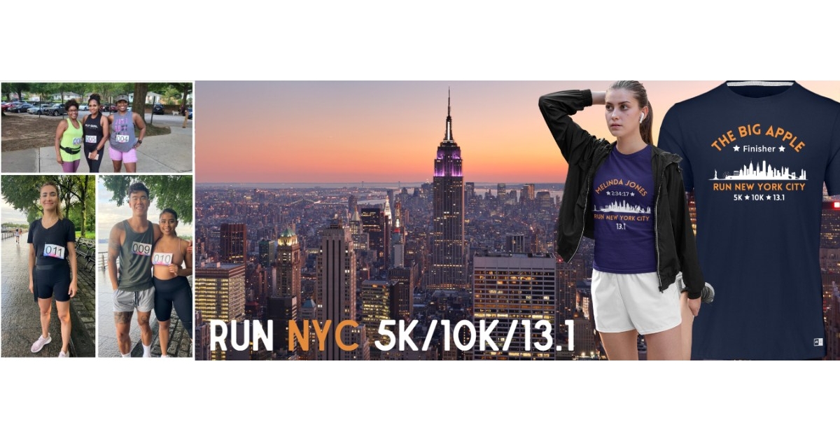 Run NYC "The Big Apple" Runners Club Virtual Run
