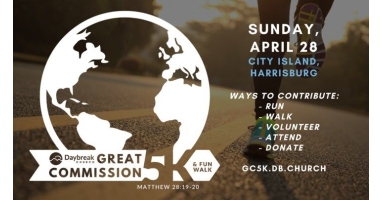 Great Commission 5K & Fun Walk Results