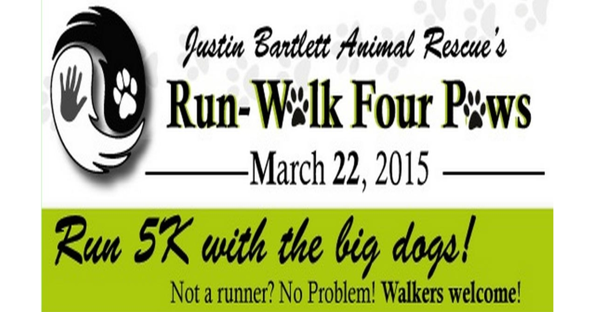 Run Walk Four Paws