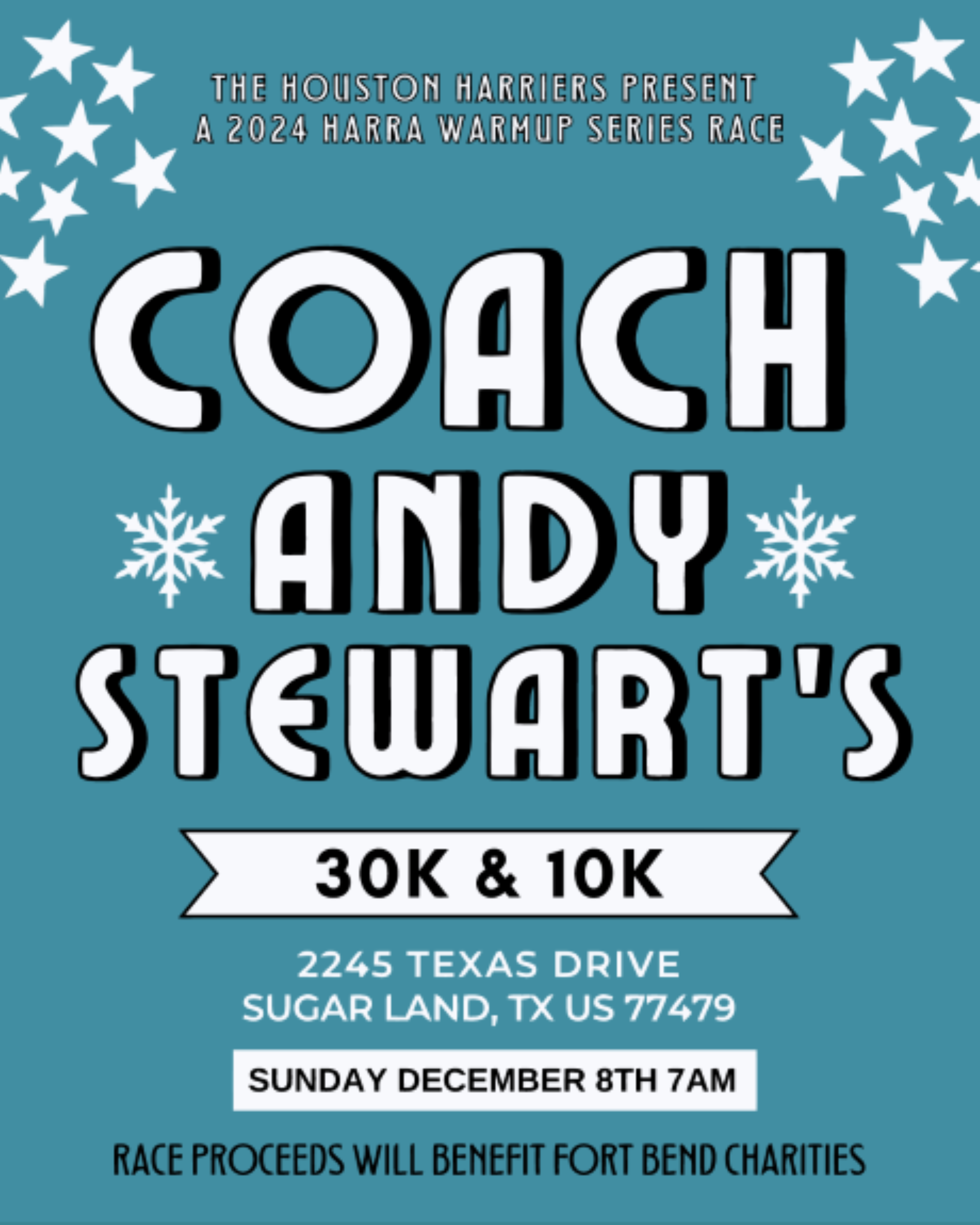 Coach Andy Stewart's 30K & 10K