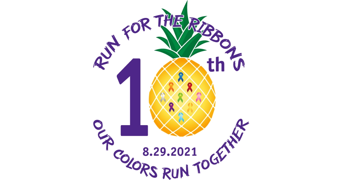 10th Annual Run For The Ribbons 5K/1 mile - 7:00am