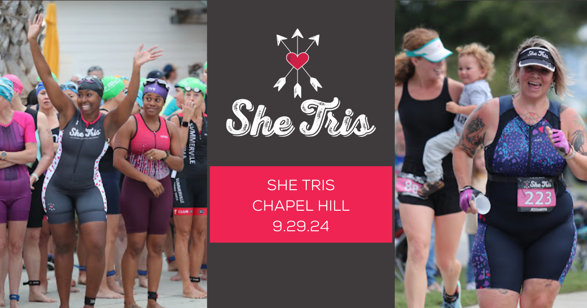 She Tris Sprint Triathlon - Chapel Hill (NC) Volunteer Registration