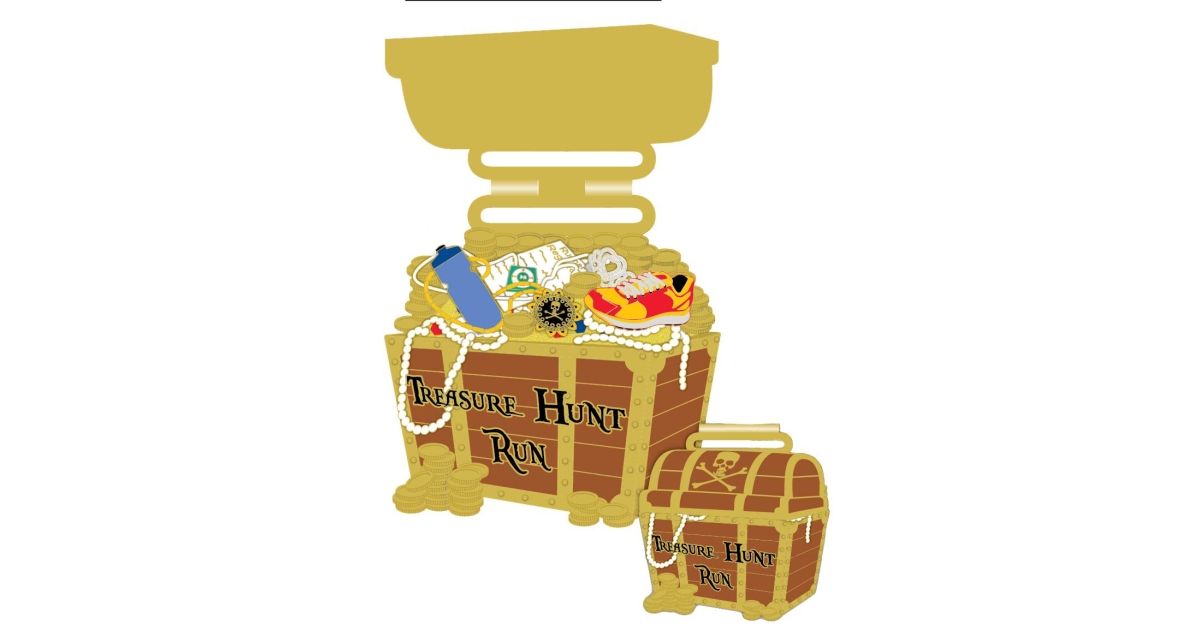 The Treasure Hunt Virtual Run – 5k/10k/Half Marathon Store