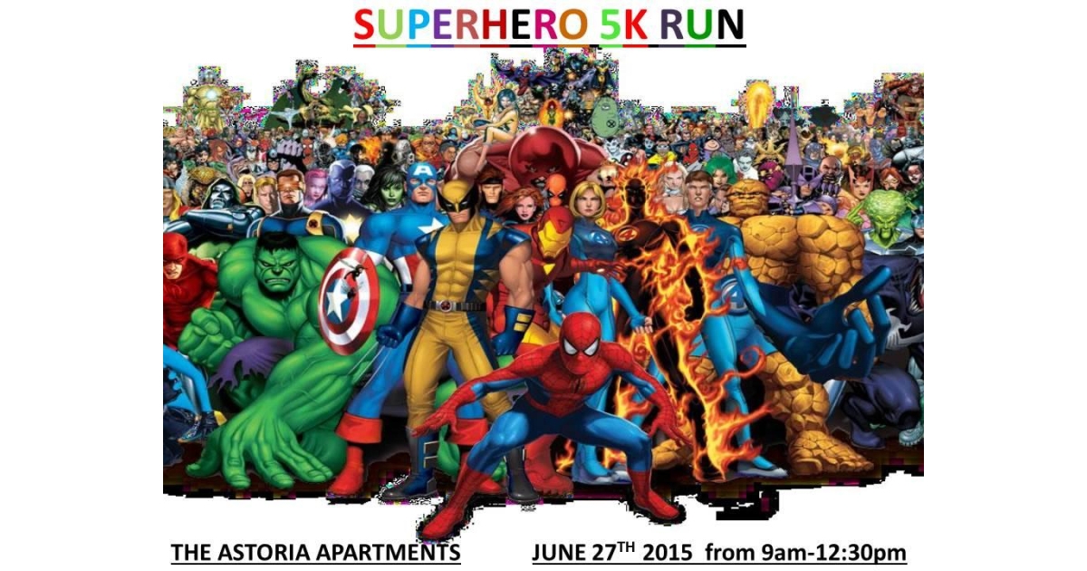 SUPER HERO 5K FUN RUN