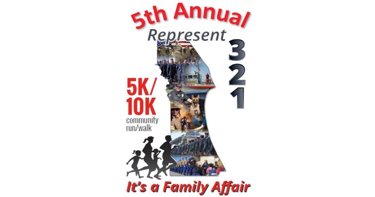 Represent (321) 5K/10K Community Run/Walk