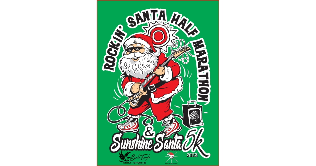 Rock'in Santa Half Marathon & Sunshine Santa 5K