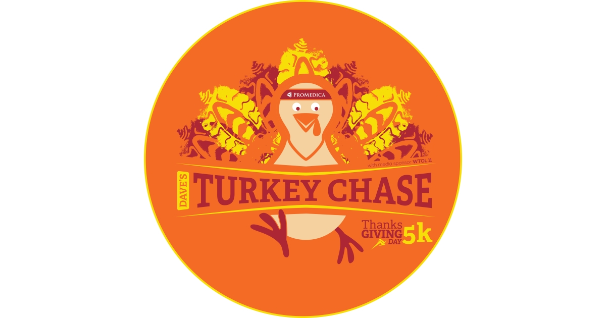 DAVE'S TURKEY CHASE 5K, presented by ProMedica