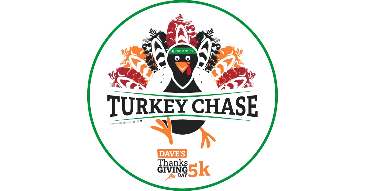 DAVE'S TURKEY CHASE 5K, presented by ProMedica Results