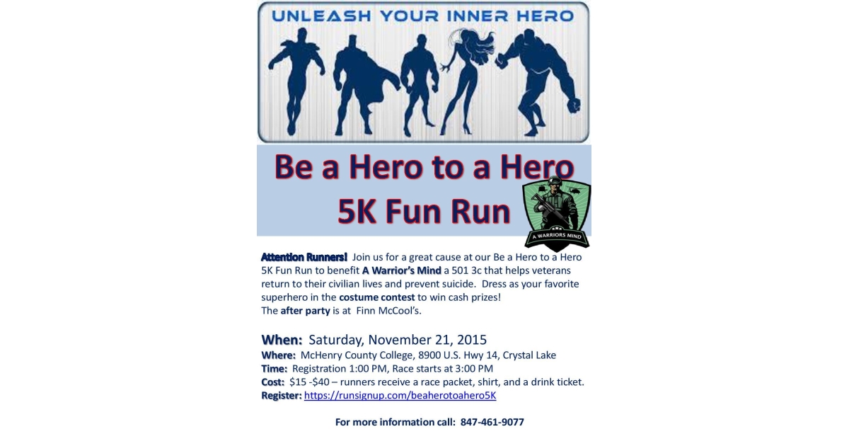 Be a Hero to a Hero 5K Fun Run/Walk