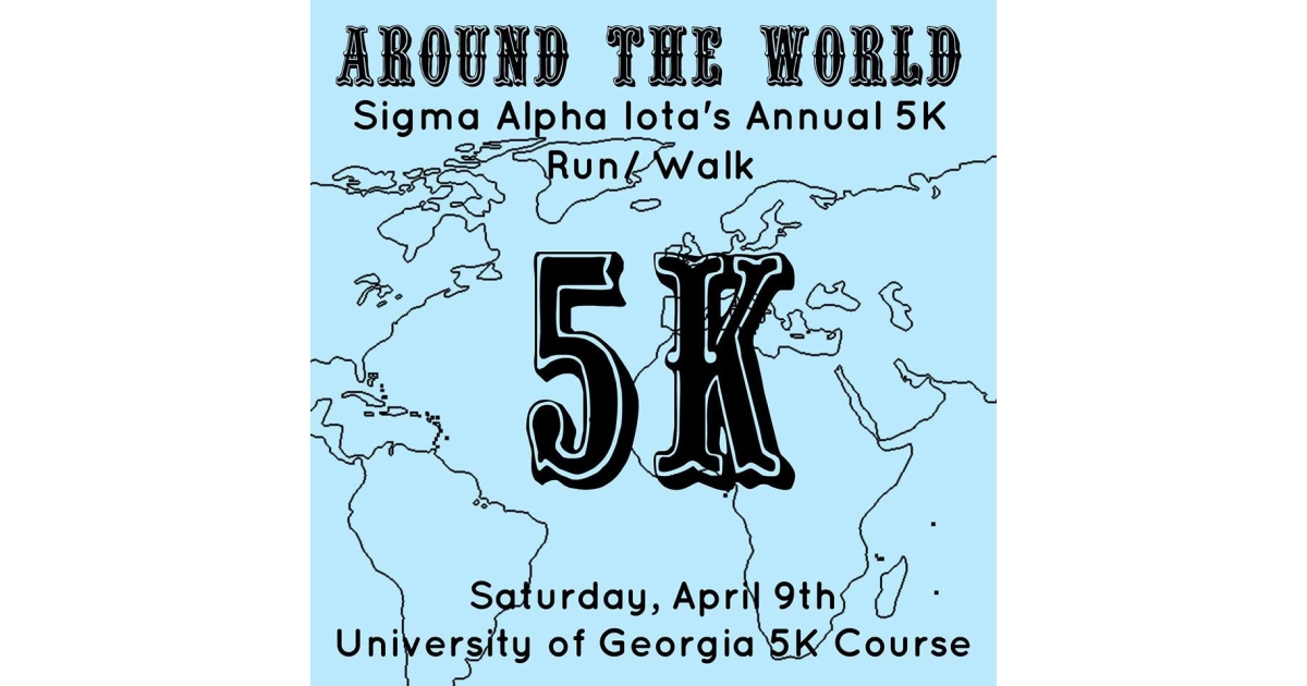 Sigma Alpha Iota's 5K Around the World