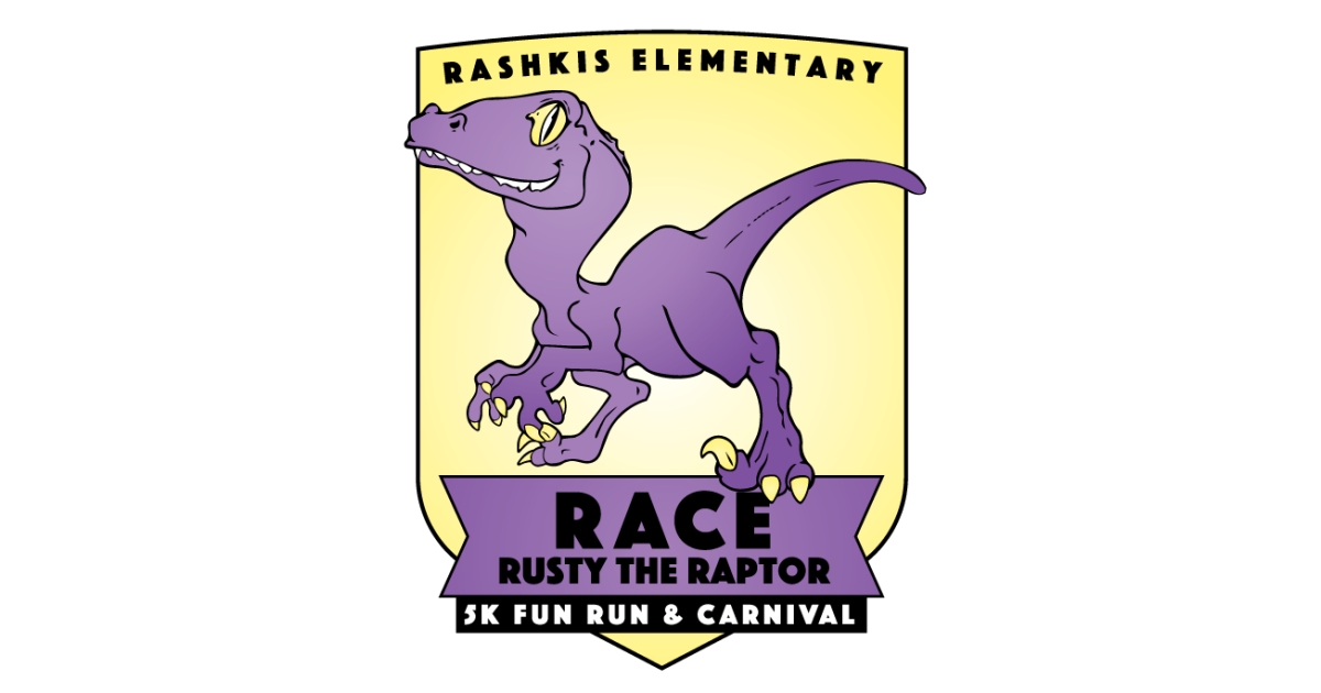 Race Rusty the Raptor 5K, 1m Fun Run/Walk & Carnival Volunteer Registration