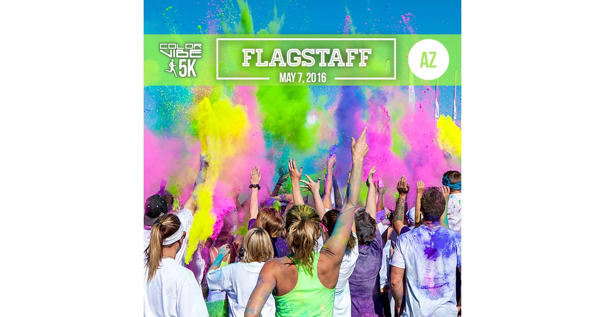 Color Vibe 5K -- Flagstaff