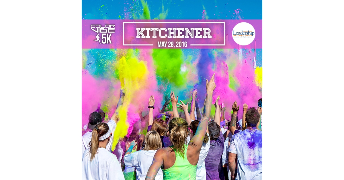 Color Vibe 5K -- Kitchener