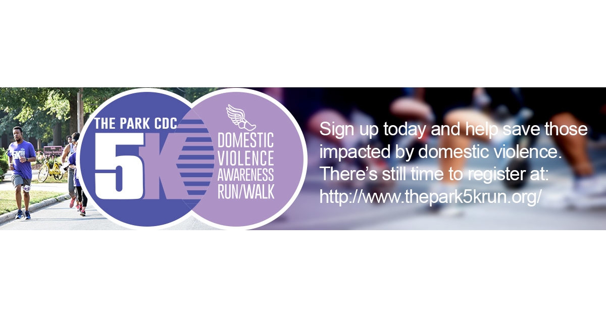 The Park CDC 5K VIRTUAL Domestic Violence Awareness RUN/WALK