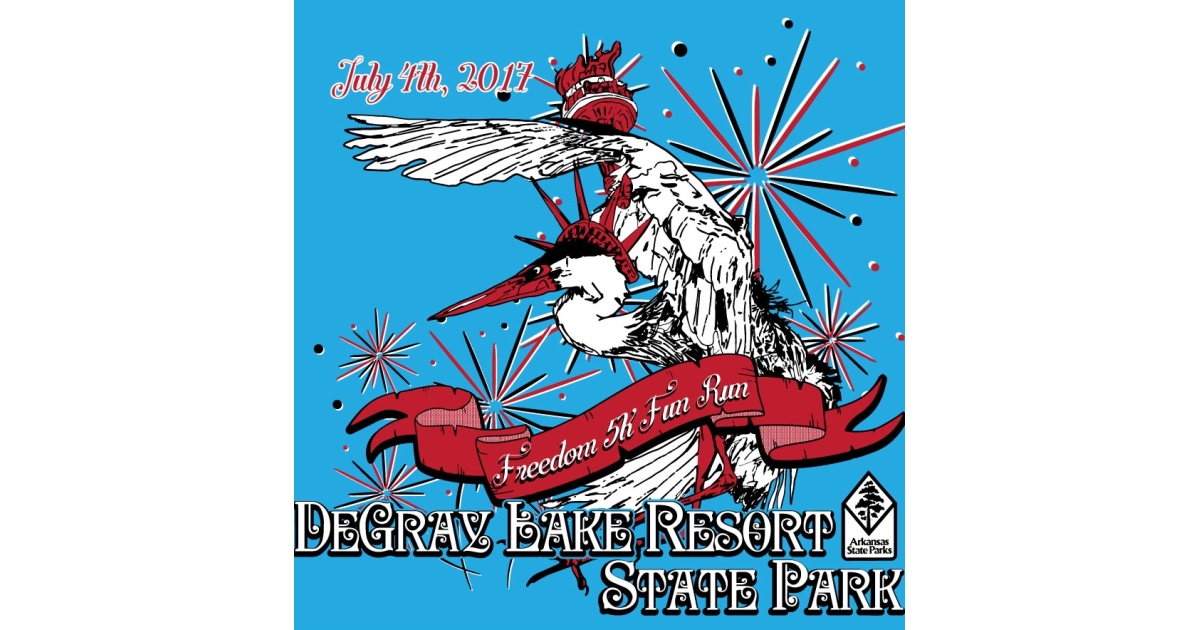 DeGray Lake Resort State Park's Freedom 5K Fun Run