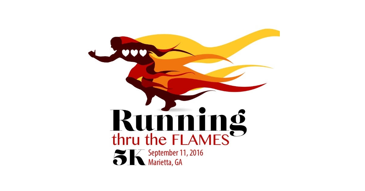 Running thru the Flames 5k