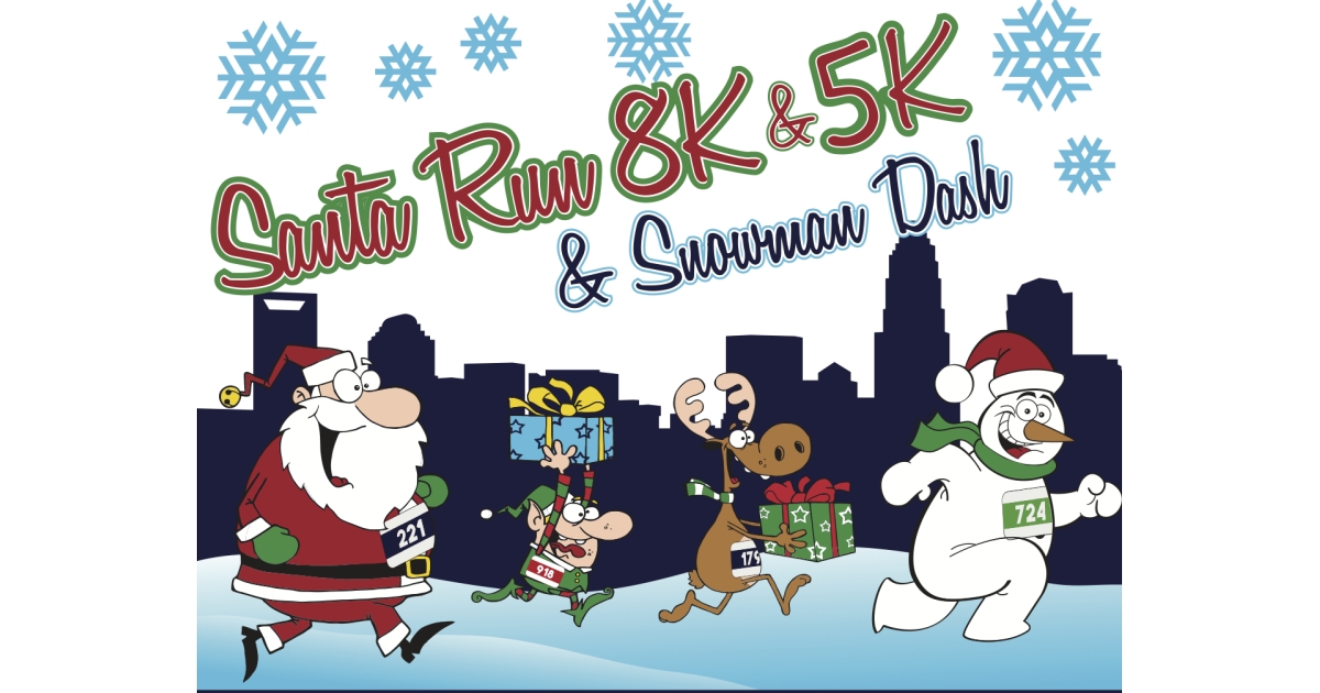 Santa Run 8K/5K & Snowman Dash: RaceDay Photos