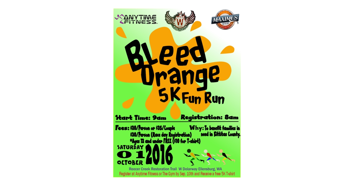 Bleed Orange 5K Fun Run