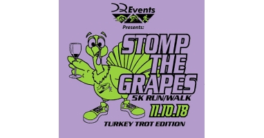 Stomp the Grapes 5k Run/Walk Turkey Trot Edition