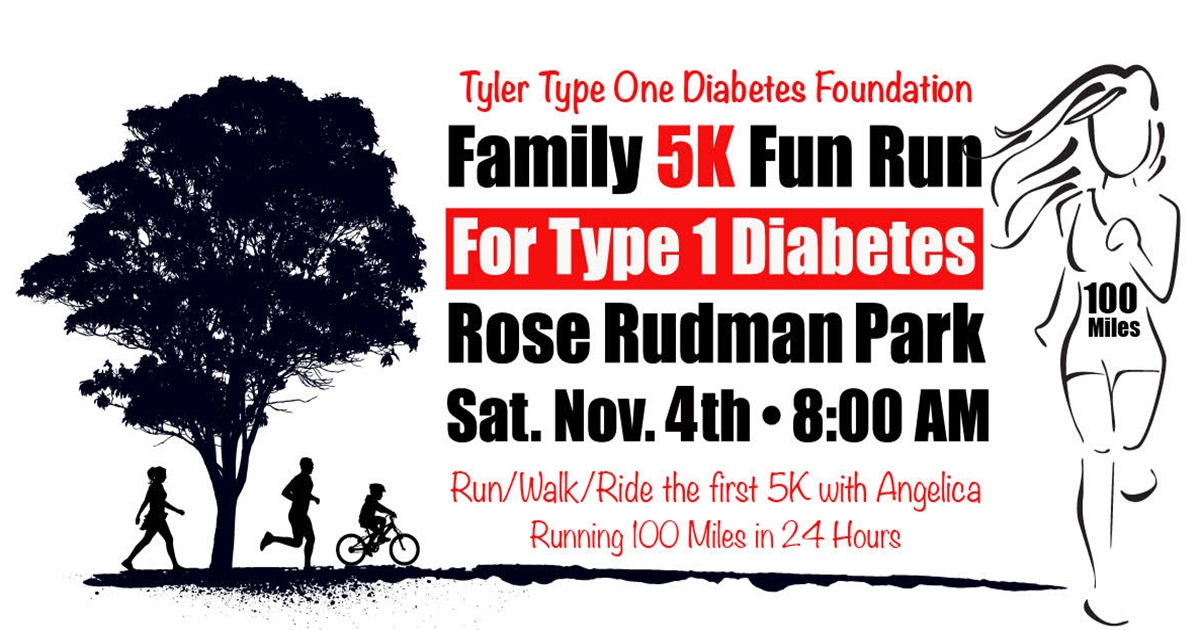 Tyler Type One Diabetes Run for One