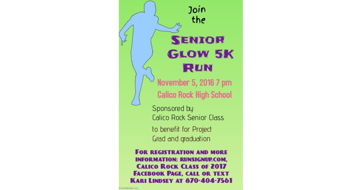Senior Glow 5K by the CRHS Class of 2017 Benefitting Project Grad