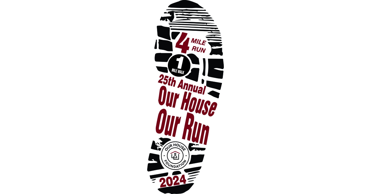 26th Annual Our House, Our Run: 4 Mile Course Map