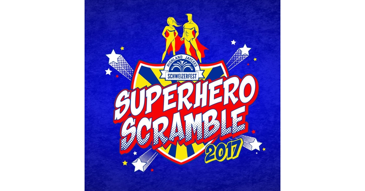 SuperHero Scramble 5k
