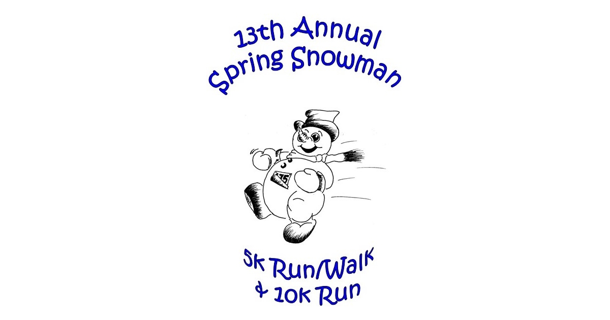 Spring Snowman 5K Run/Walk & 10K Run