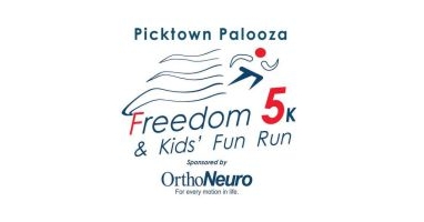 The Freedom 5k and Kids' Fun Run, sponsored by OrthoNeuro