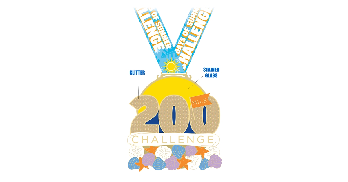 100 Days of Summer 200 Mile Challenge - Virtual Run