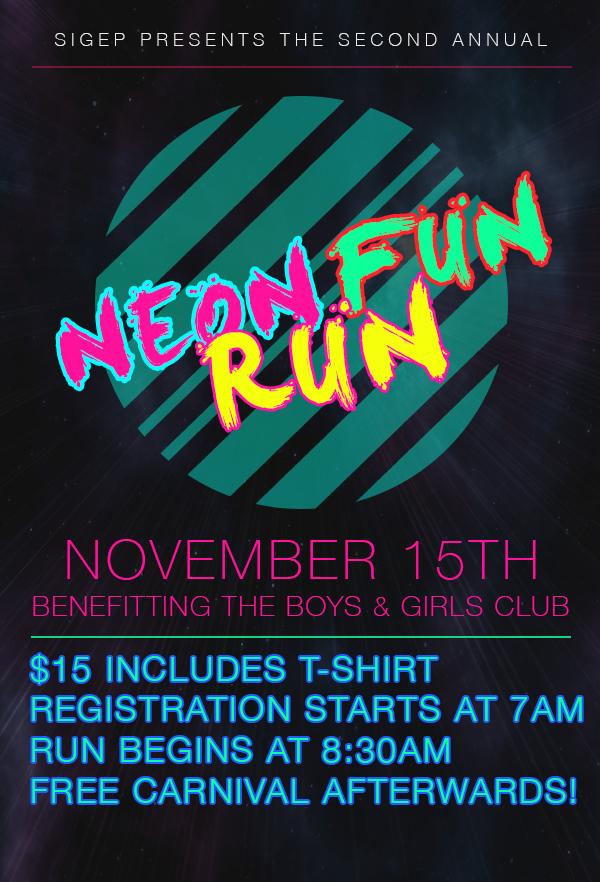 SigEp Neon Fun Run