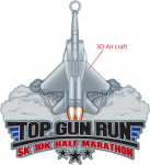 The Top Gun Run - Virtual 5k/10k/Half Marathon