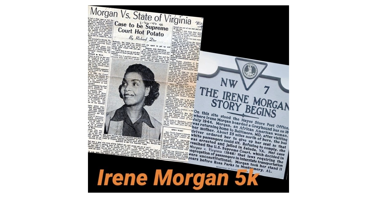 (Virtual) Irene Morgan 5k and Fun Run