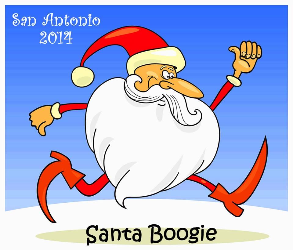 2014 San Antonio 5K Santa Boogie