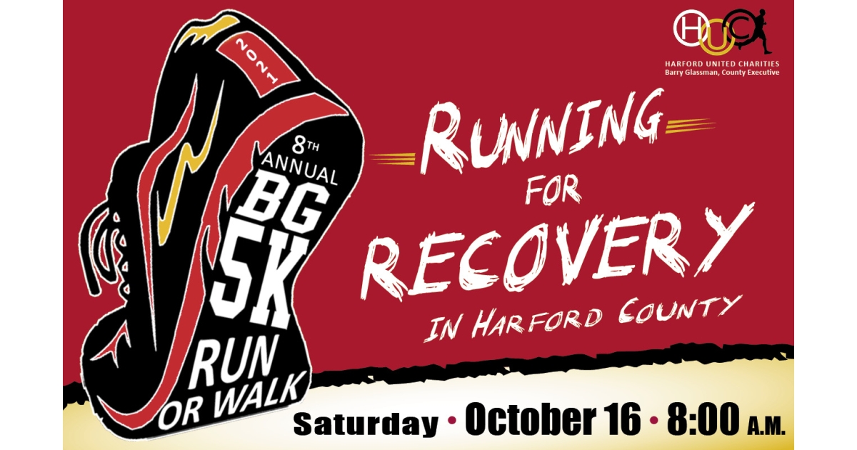 BG 5K Run/Walk - Running for Recovery in Harford County