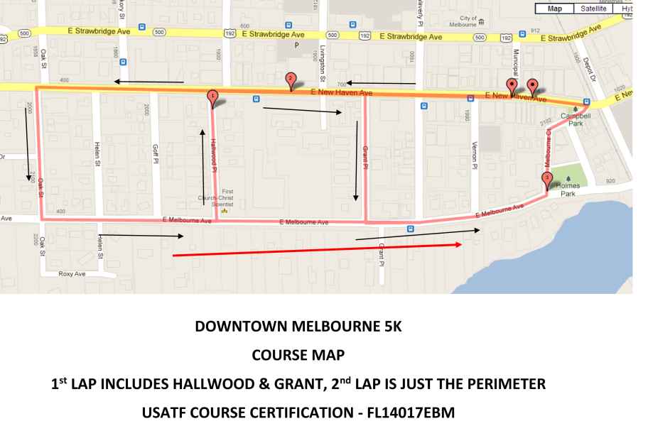 Downtown Melbourne 5K Run/Walk
