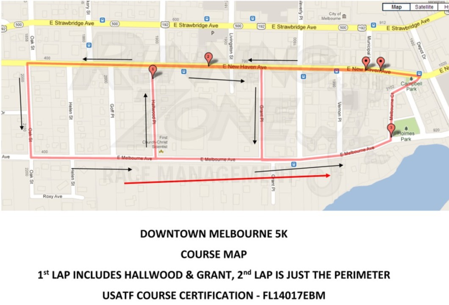 Downtown Melbourne 5K Run/Walk