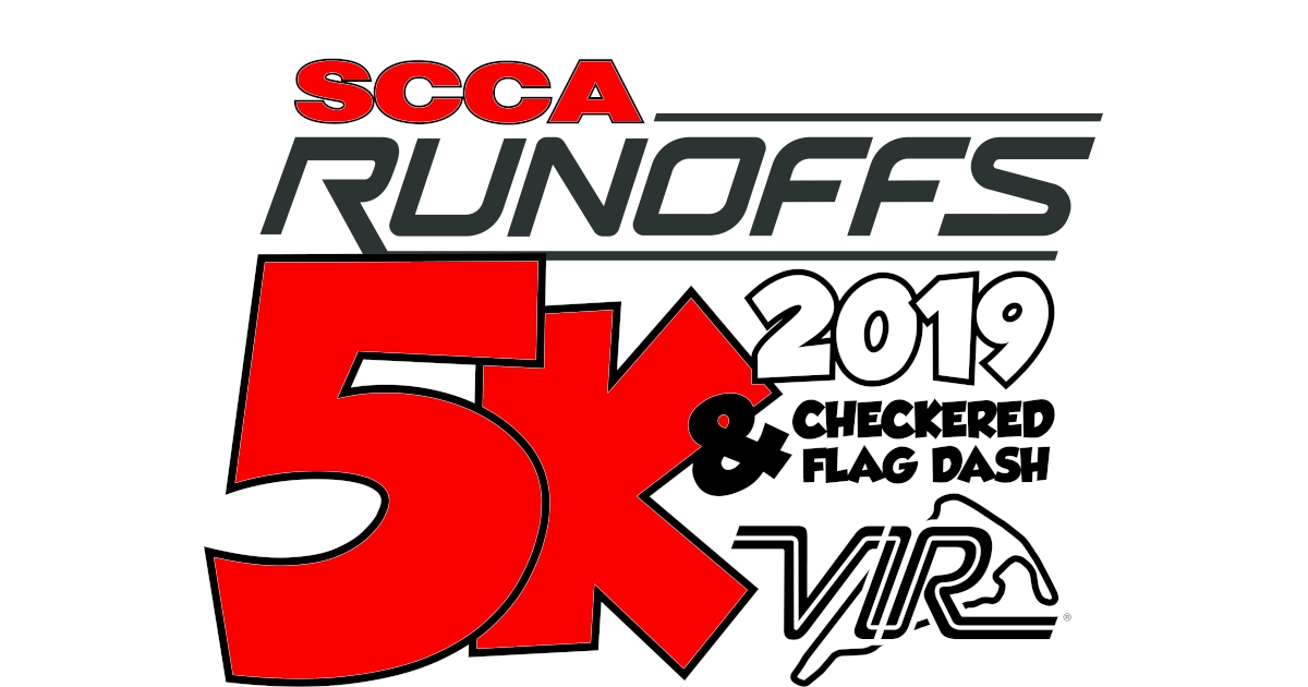 2019 SCCA Runoffs 5K and Checkered Flag Dash