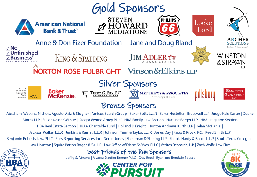 37th HBA John J. Eikenburg 8K Law Week Fun Run 2022