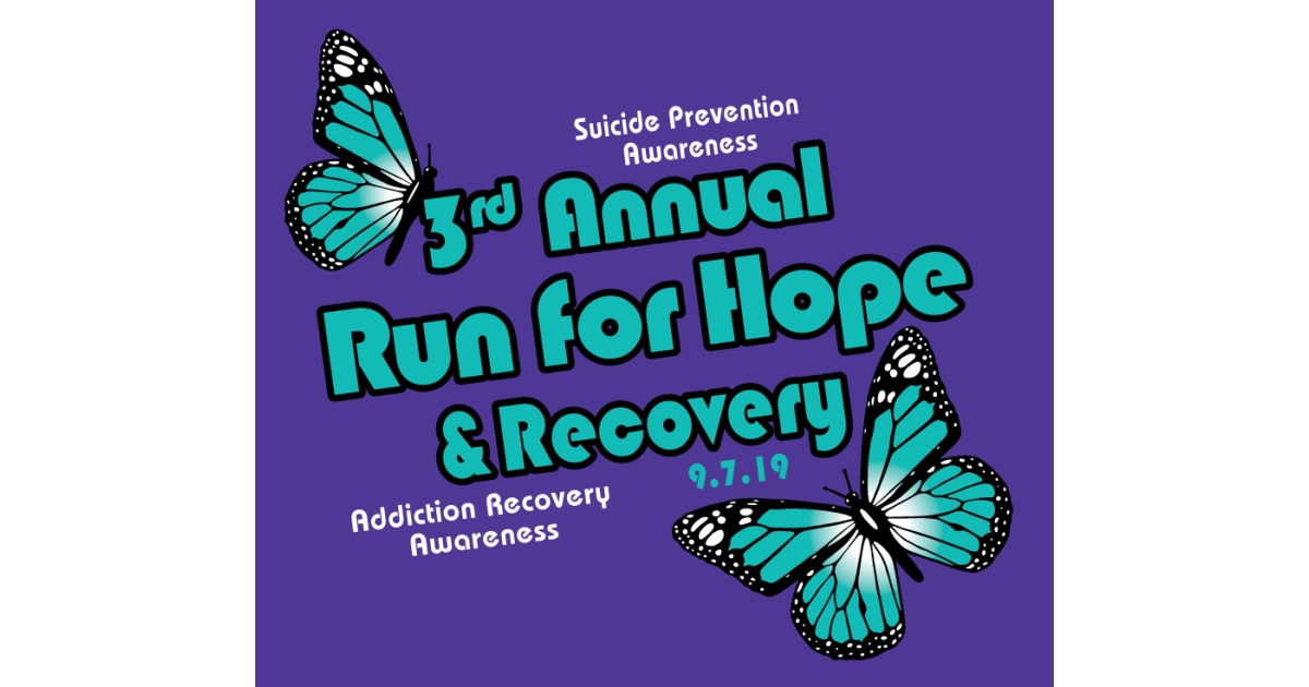 3rd Annual Run for Hope & Recovery Results