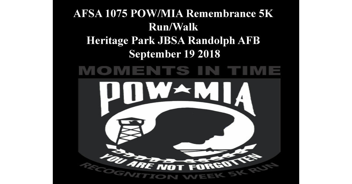 AFSA 1075 POW MIA Remembrance 5K Run