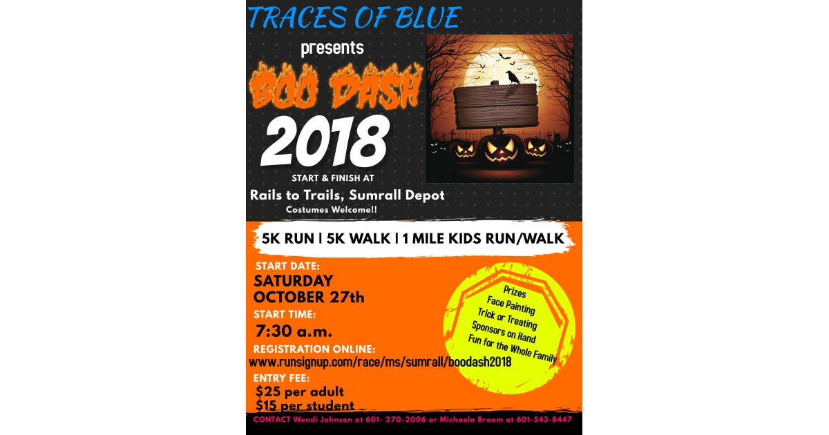 Boo Dash 5k and Fun Run 2018