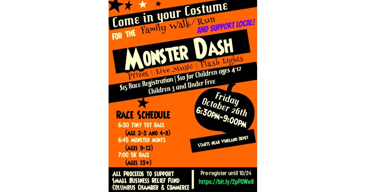 Monster Dash Fun Run & 5K