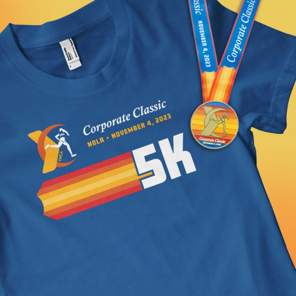 Corporate Classic 5K: Corporate Classic T-Shirt and Medal