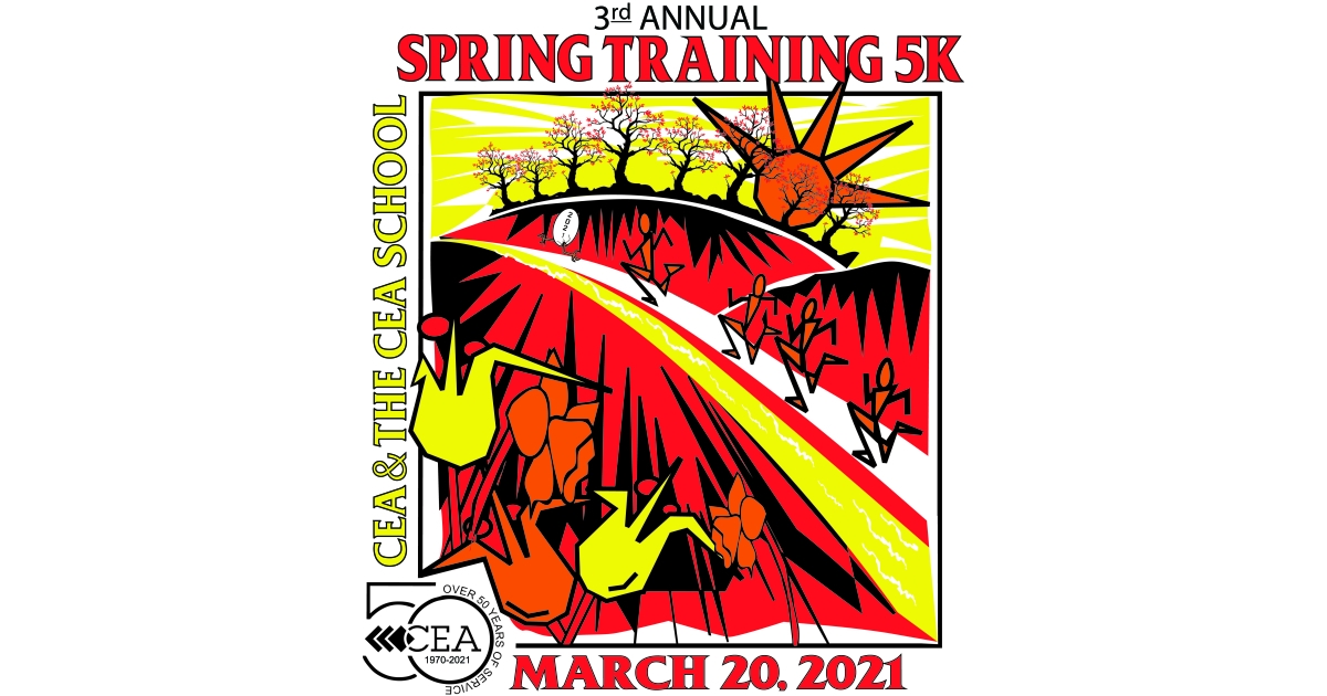 3rd Annual CEA Spring Training - 5K Run & 2M Walk