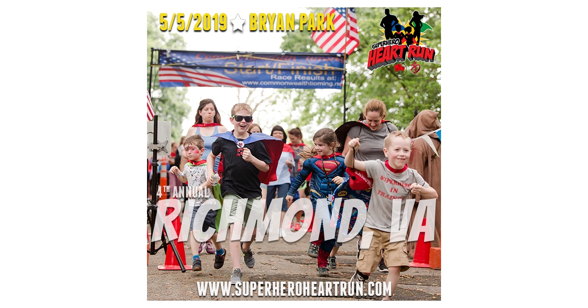 Richmond Superhero Heart Run